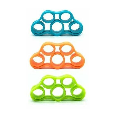 Finger Puller : Lot de 3 Bandes de Force Élastiques pour Les Doigts