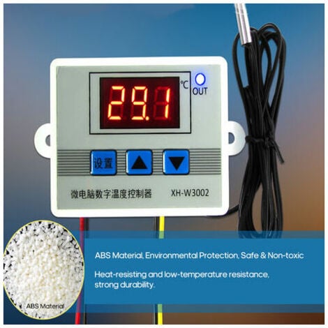 Controleur De Temperature Numerique Intelligent, Avec Sonde, 220V