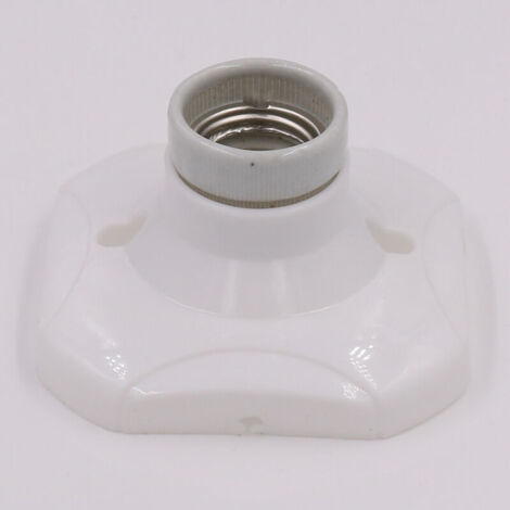 Douille d'ampoule LED E27, douille E27 en céramique et base en ...