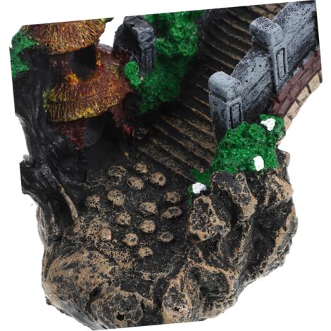 Décoration d'aquarium aquarium animal étang mangeoire à poissons ...