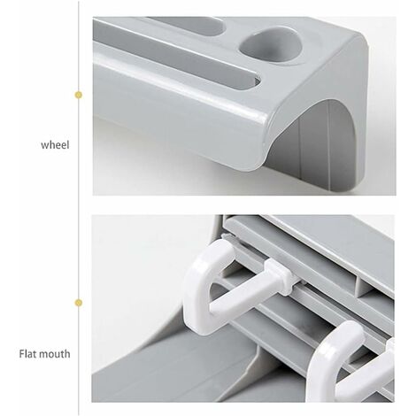 Support Mural de Porte-Couteau sans Perforation 4 Couleurs Magnetic ...