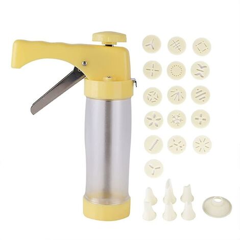 Cookie Press Maker Biscuit Gun Kit Cuisson Fabrication Gâteau Glaçage ...