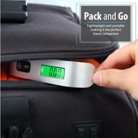 Pèse Bagage Electronique Portable (1 Pack), Multifonction Pese Valise ...