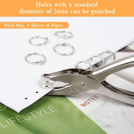 Perforateur à trou unique 3MM perforateur 4 pièces pince à poinçonner ...