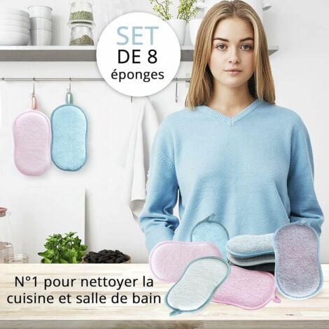Eponge Vaiss Lavable & Reutilisable (Lot de 8) - NOUVEAUX MODÈLES ...