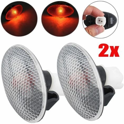 2x 12V 55W Feu de Position Latéral Pr Peugeot 206 407 607 632574