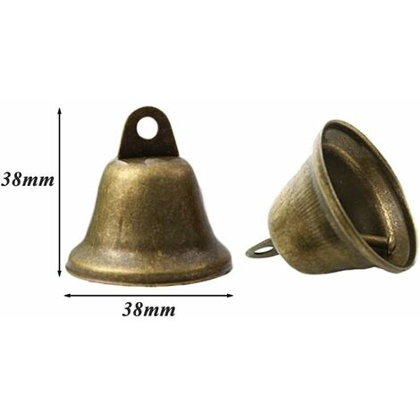 Pamtns 30 Pièces Petite Clochette Vintage Bronze Vintage Vintage Bronze ...