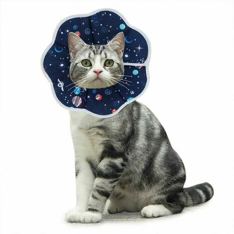 Collerettes pour Chat Anti-Morsure Protection Ajustable Collier de ...
