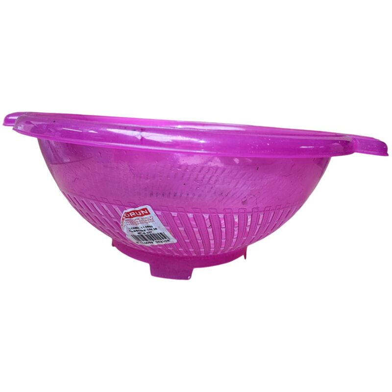 Passoire plastique 25 cm rose