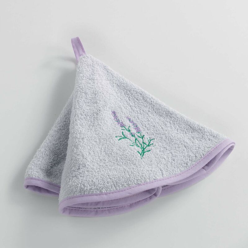 Essuie main Torchon Lavande Gris