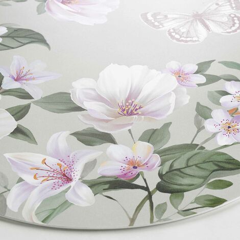 Set de table rond 36 cm Fleurs alissa