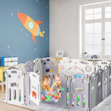 (Deactive)VINGO Parc Bébé Pliable, Parc Enfant Modulable avec, pour ...