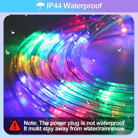 VINGO Tube lumineux LED Extérieur/Intérieur Éclairage Tube lumineux ...