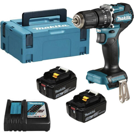 MAKITA DHP487RTJ 18v Combi drill 13mm keyless chuck