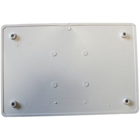 Couvercle de boîte de jonction encastré MeanWell 153 x 98 mm