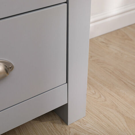 FURNITURE HMD Multi Wooden Storage Cabinet Drawer Chests,2+2 Drawers ...