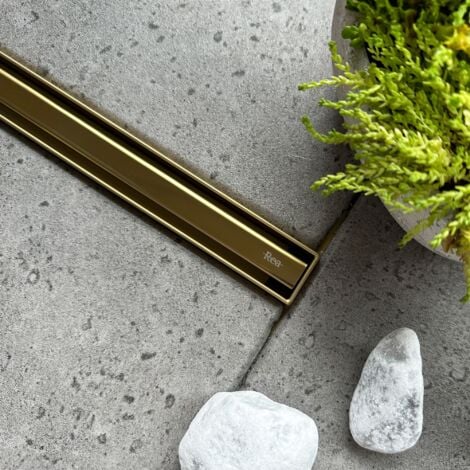 DRAIN LINÉAIRE REA NEOX SLIM PRO GOLD 100