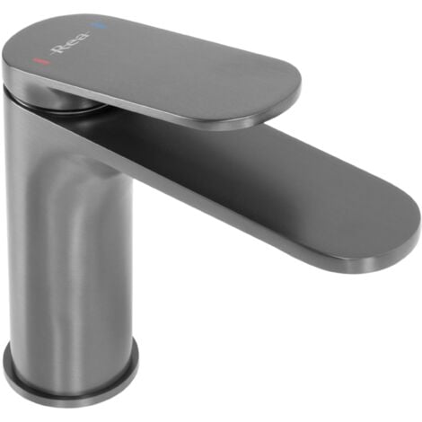 ROBINET DE LAVABO REA MARCO LOW TITANIUM