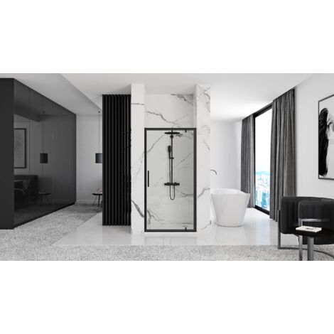 Porte de douche anti fuite Rapid Swing 70 vitrage facile a nettoyer ...