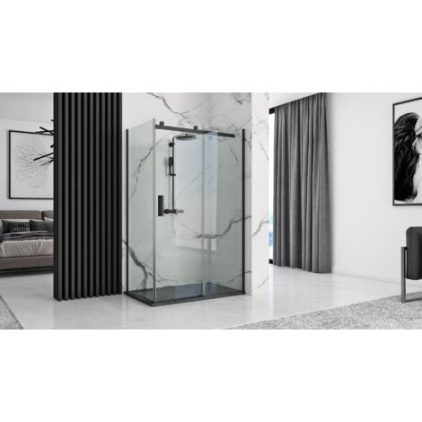 RECEVEUR DE DOUCHE PIERRE REA BLACK STONE 90x120
