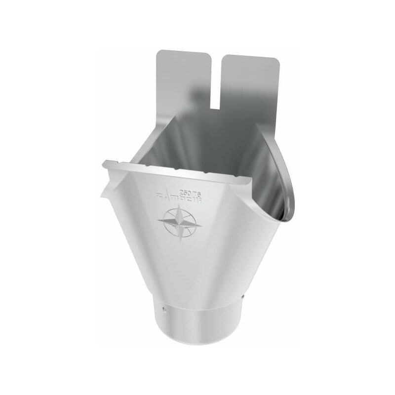 Zambelli Titanzink Meister-Stutzen oval 250/76 mit Logo, 130058-ZAM