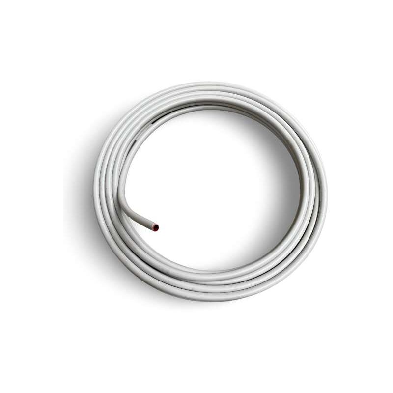 WICU Kupferrohr DVGW ummantelt in Ringen 15 x 1,0 mm Rolle 25m