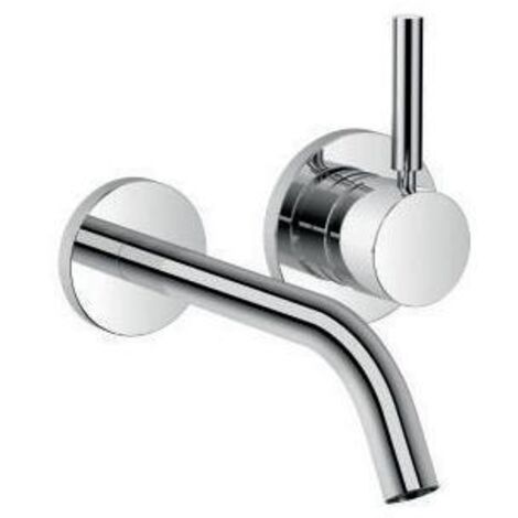 Dornbracht Meta Waschtisch-Wand-Einhandbatterie mit Einzelrosetten 190 ...