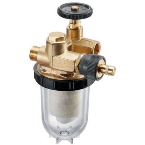 Oventrop „Oilpur“ Ölfilter Heizölfilter mit Rücklaufzuführung 2122503