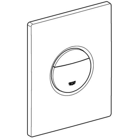 GROHE WC-Betätigung Nova Cosmopolitan für 2-Mengen- und Start & Stopp ...