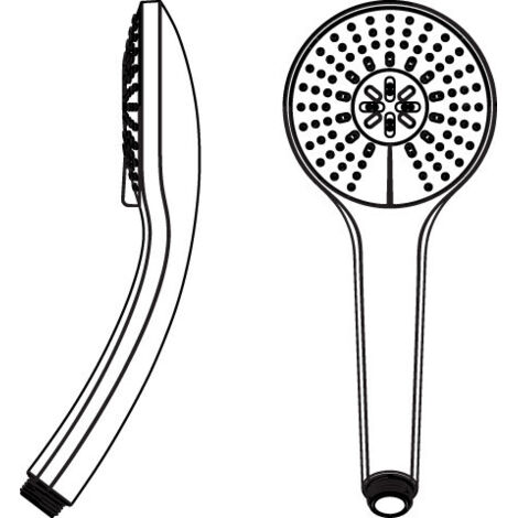 Ideal Standard Idealrain M3 Handbrause, Chrom, B9403AA