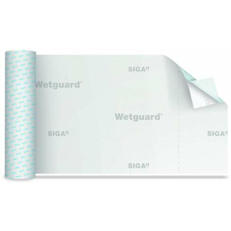 SIGA Wetguard® 200 SA 780mm x 50m regensicher & robuster, vollflächig ...