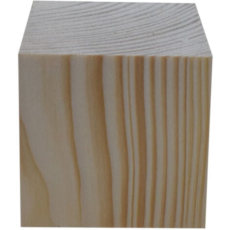 Cube bois massif de 6.5 cm