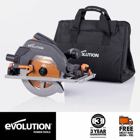Evolution 027-0001A R185CCSX+ Circular Track Saw 185mm 1600W 240V ...