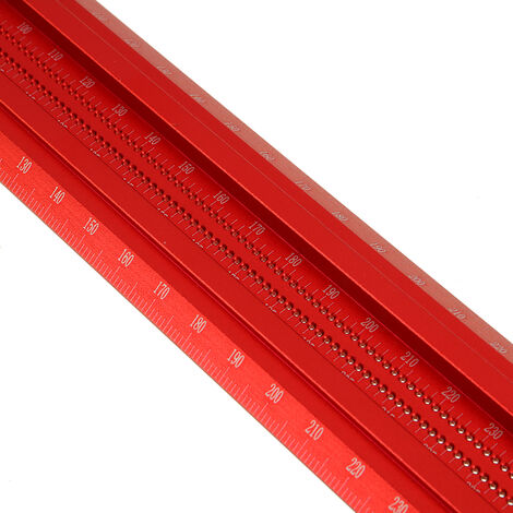 T-Markierungslineal VEIKO Präzisionslineal Aluminiumlegierung L.500mm ...