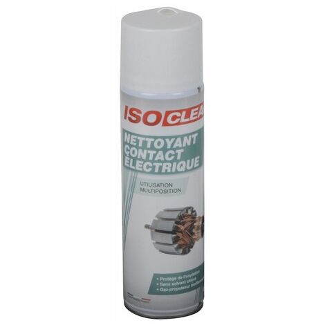 Nettoyant contact électrique ISOCLEAR 650/400ml - DIFF