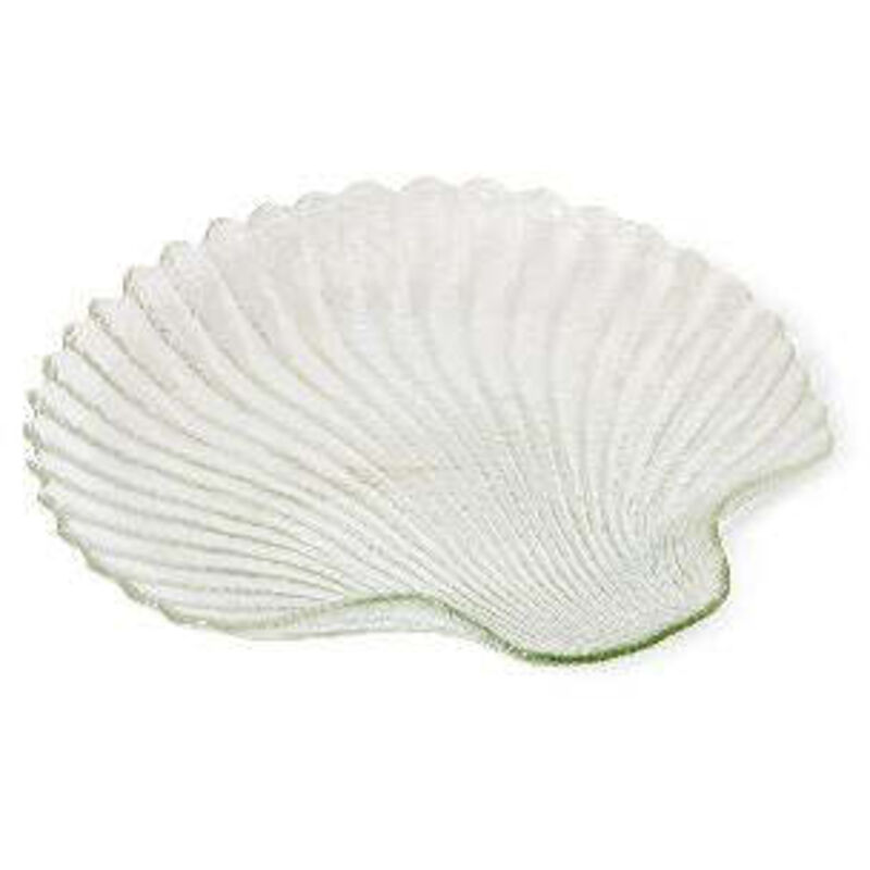ANDREA HOUSE CR25033 Bandeja Vidrio Shell Ø17X2Cm - ref: CR25033
