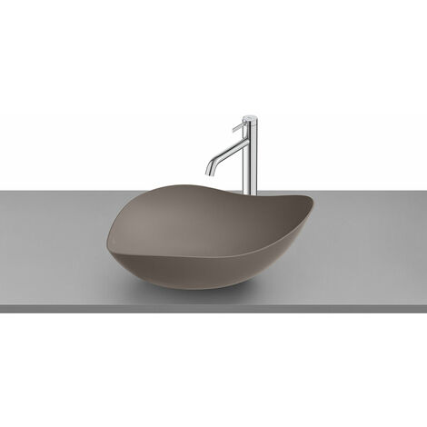 ROCA A327A13660 OHTAKE Lavabo de Sobre Encimera Fineceramic Color Café ...