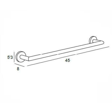 MANILLONS TORRENT 06578053 ECO Toallero Barra 45 cm Pulido Brillo - ref ...