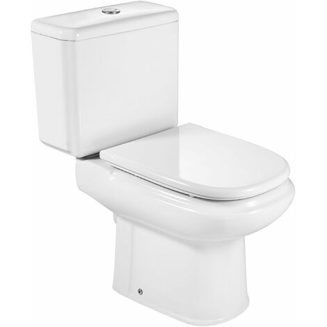 ROCA DAMA RETRO Inodoro Completo - Desagüe: A la pared