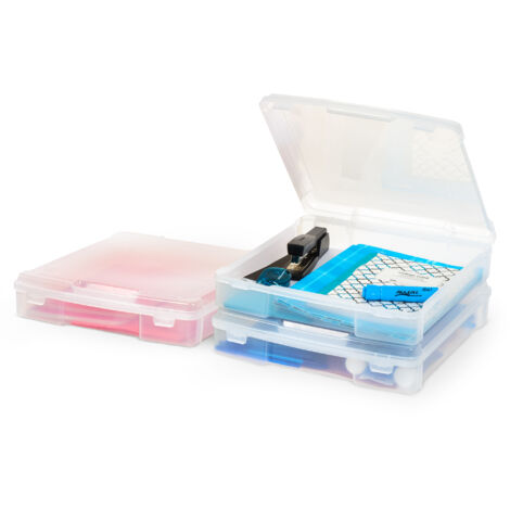 Iris Ohyama, Valigetta Portatile in Plastica, Scatola per Fai da Te ...