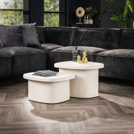 Industrial Coffee Tables Moonlit Marble S