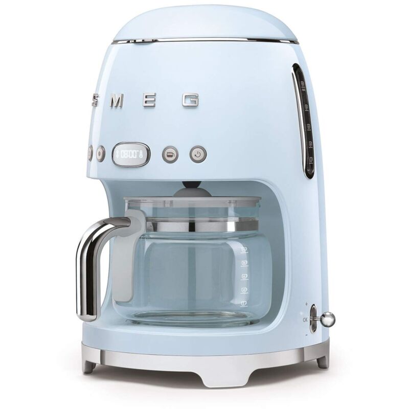 CAFETERA GOTEO SMEG DCF02PBEU 1050W AZUL PASTEL