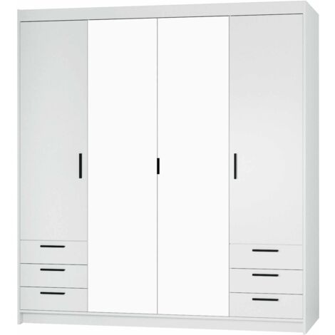 Kleiderschrank Weiss Gross