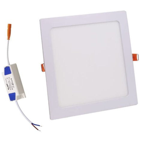 Spot LED Extra Plat Carré 12W Blanc CCT - 3000K/4000K/6000K - SILUMEN