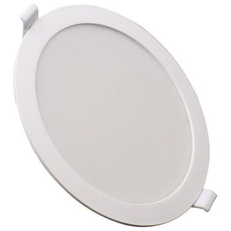Spot LED Extra Plat Downlight Rond 12W Blanc CCT - 3000K/4000K/6000K ...