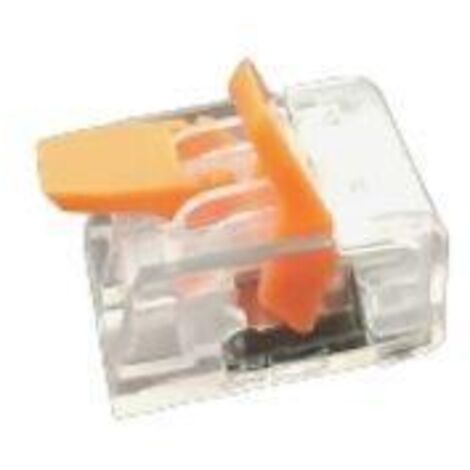 Borne Wago à levier 2 entrées - SILUMEN