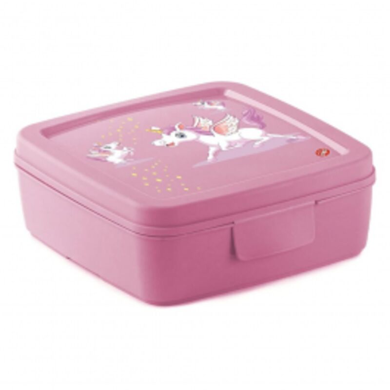 Snips Porta Pasto Sandwich Box Unicorno Rosa