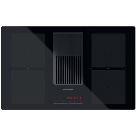 KitchenAid KVH 92 2B K - Piano cottura a induzione con cappa integrata ...