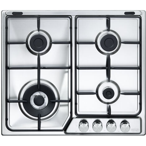 De Longhi IF 46 ASDV SP N Linea Soft Piano cottura a Gas 4 Fuochi ...