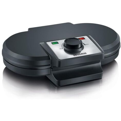 Severin WA 2106 Double Waffle Maker 1200W Nero